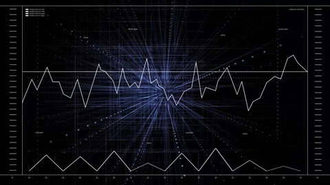 Data and report statistics, animation wi... | Stock Video | Pond5