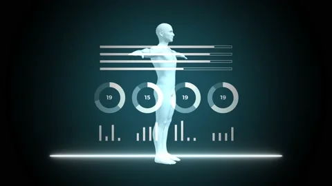 Data and report statistics, animation wi... | Stock Video | Pond5