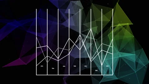 Data and report statistics, animation wi... | Stock Video | Pond5