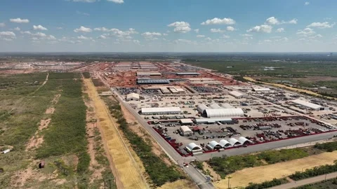 Data Center Full Perimeter Aerial Video ... | Stock Video | Pond5