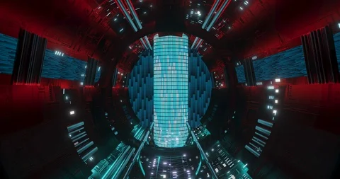 Data center powerful quantum computer fu... | Stock Video | Pond5