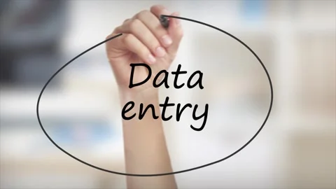 Computer Data Entry Stock Video Footage | Royalty Free Computer Data ...