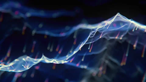 Data lake or ocean background. Looped. D... | Stock Video | Pond5