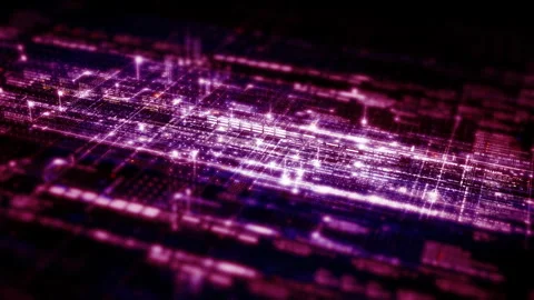 Data Matrix Nexus Advanced Simulation UI... | Stock Video | Pond5