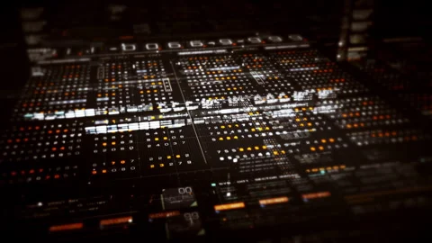 Data Matrix Nexus Advanced Simulation UI... | Stock Video | Pond5