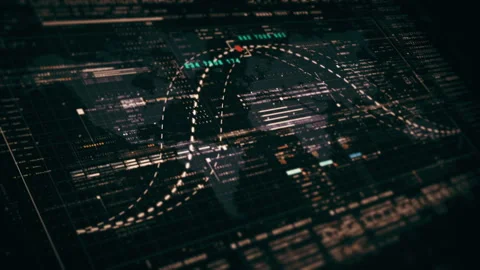 Data Matrix Nexus Advanced Simulation UI... | Stock Video | Pond5