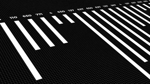 data numbers and infographics sequence | Stock Video | Pond5