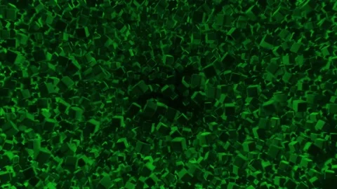 Data particle wave animation. 4K render ... | Stock Video | Pond5