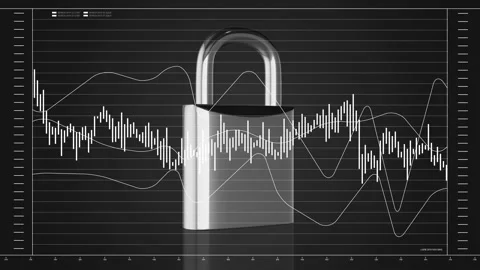 Data protection, digital security, anima... | Stock Video | Pond5