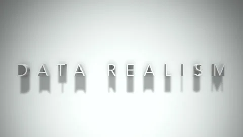 data realism 3D title animation white te... | Stock Video | Pond5