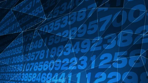 Data science random numbers, machine lea... | Stock Video | Pond5