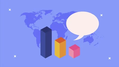 data server analysis animation with stat... | Stock Video | Pond5