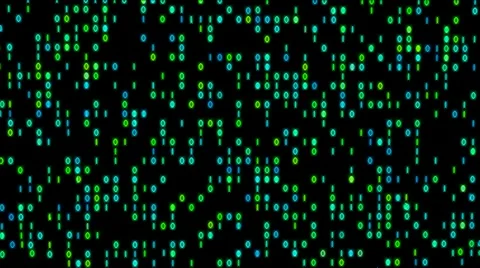 Binary Data Stream Stock Video Footage | Royalty Free Binary Data ...