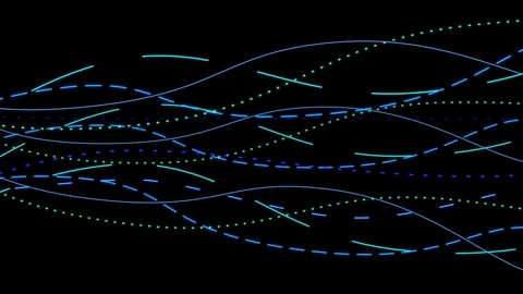 Data stream concept animation. Flow of d... | Stock Video | Pond5