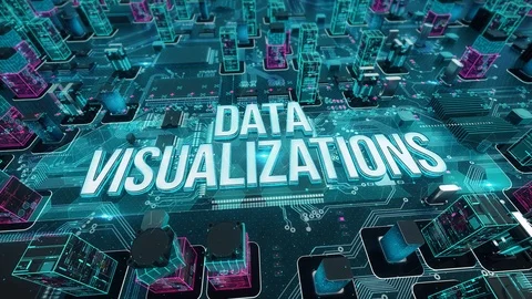 Data Visualization with digital technolo... | Stock Video | Pond5