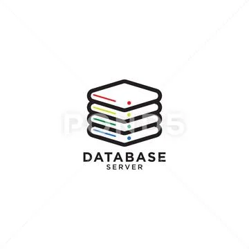 Database graphic design template Illustration #94922992