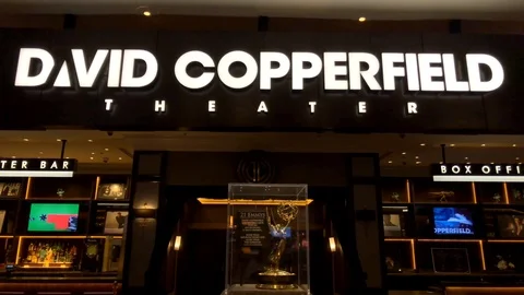 David Copperfield theater interior at MG... | Stock Video | Pond5