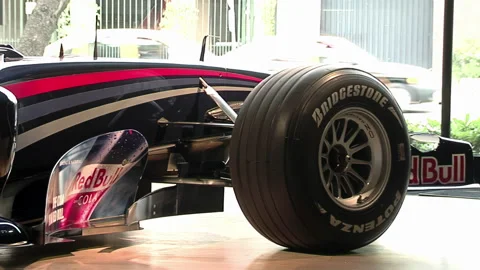 David Coulthard Formula 1 Car on Display... | Stock Video | Pond5