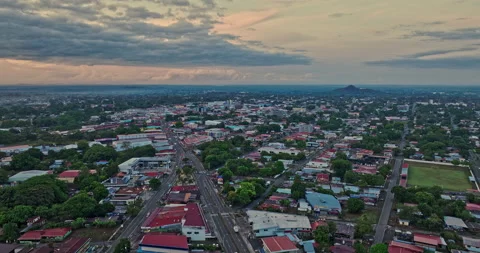 David Panama Aerial v1 panoramic view dr... | Stock Video | Pond5