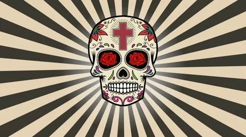 Day Of The Dead Animation Stock Videos – Royalty-Free HD & 4K Videos ...