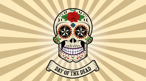 Day Of The Dead Animation Stock Videos – Royalty-Free HD & 4K Videos ...