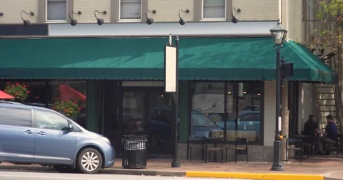 Day Establishing Shot of Generic Corner ... | Stock Video | Pond5