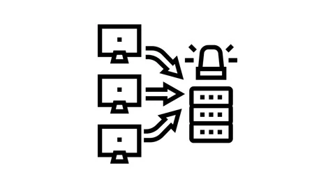 Ddos Icon Stock Video Footage | Royalty Free Ddos Icon Videos | Pond5