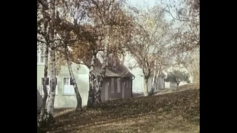 DDR East Germany, 1970s - Houses are sh... | Stock Video | Pond5