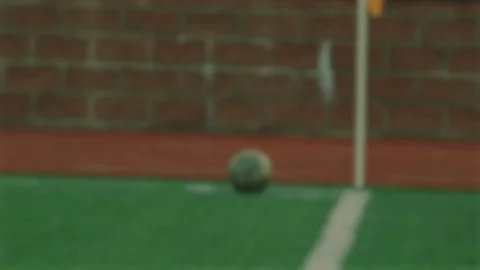 dead ball and corner kick by soccer play... | Stock Video | Pond5
