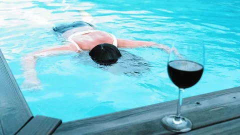 Woman Drowning In The Pool Stock Videos – Royalty-Free HD & 4K Videos