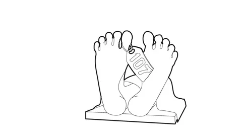 Dead body icon animation | Stock Video | Pond5