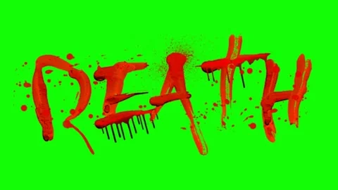 death animations green screen | Stock Video | Pond5