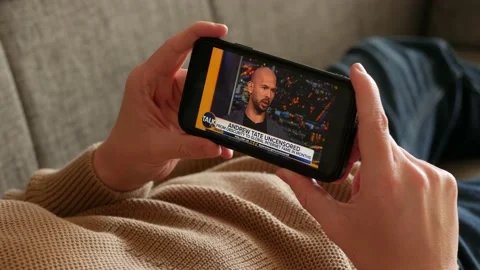 DECEMBER 20, 2022: Andrew Tate Interview... | Stock Video | Pond5