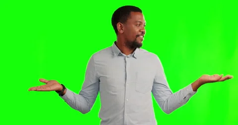 Decision, black man with hand gesture an... | Stock Video | Pond5
