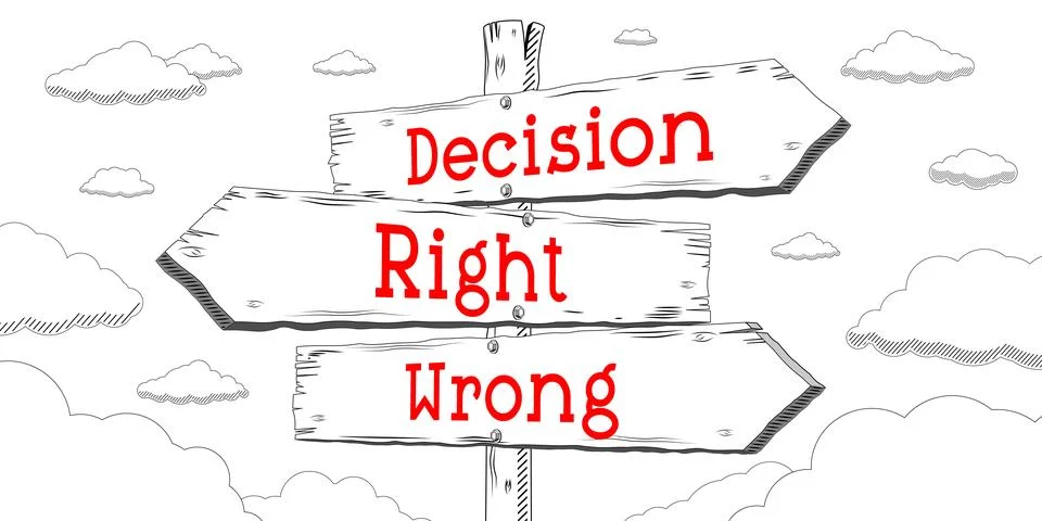 Drawings Of Wrong Choice