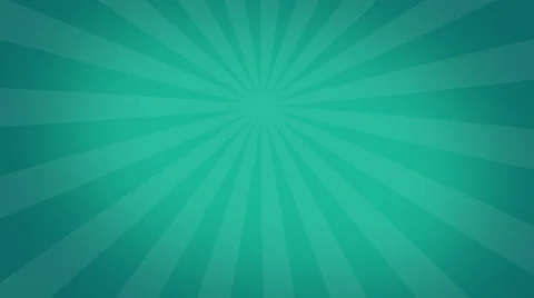 Deep Cyan radial ray background | Stock Video | Pond5