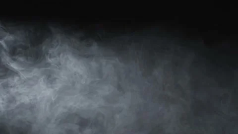 Deep Fog overlay black screen v 3 | Stock Video | Pond5