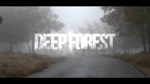 Deep Forest Title Intro ~ After Effects Project #165242231