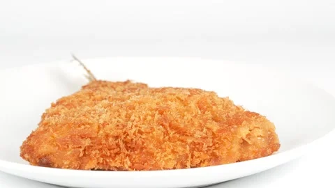 Deep fried horse mackerel Japanese Aji F... | Stock Video | Pond5