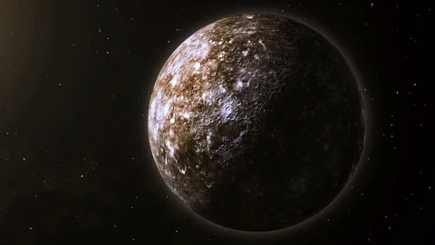 Deep Space Planets In Solar System With ... | Stock Video | Pond5