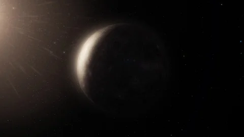 Deep Space Planets In Solar System. Star... | Stock Video | Pond5