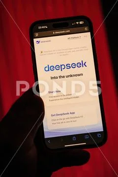 DeepSeek AI Platform Launch ~ High Resolution #300256773