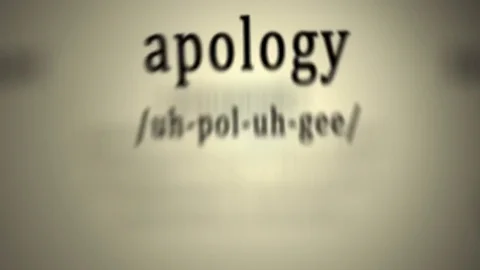Apology Stock Footage ~ Royalty Free Stock Videos | Pond5