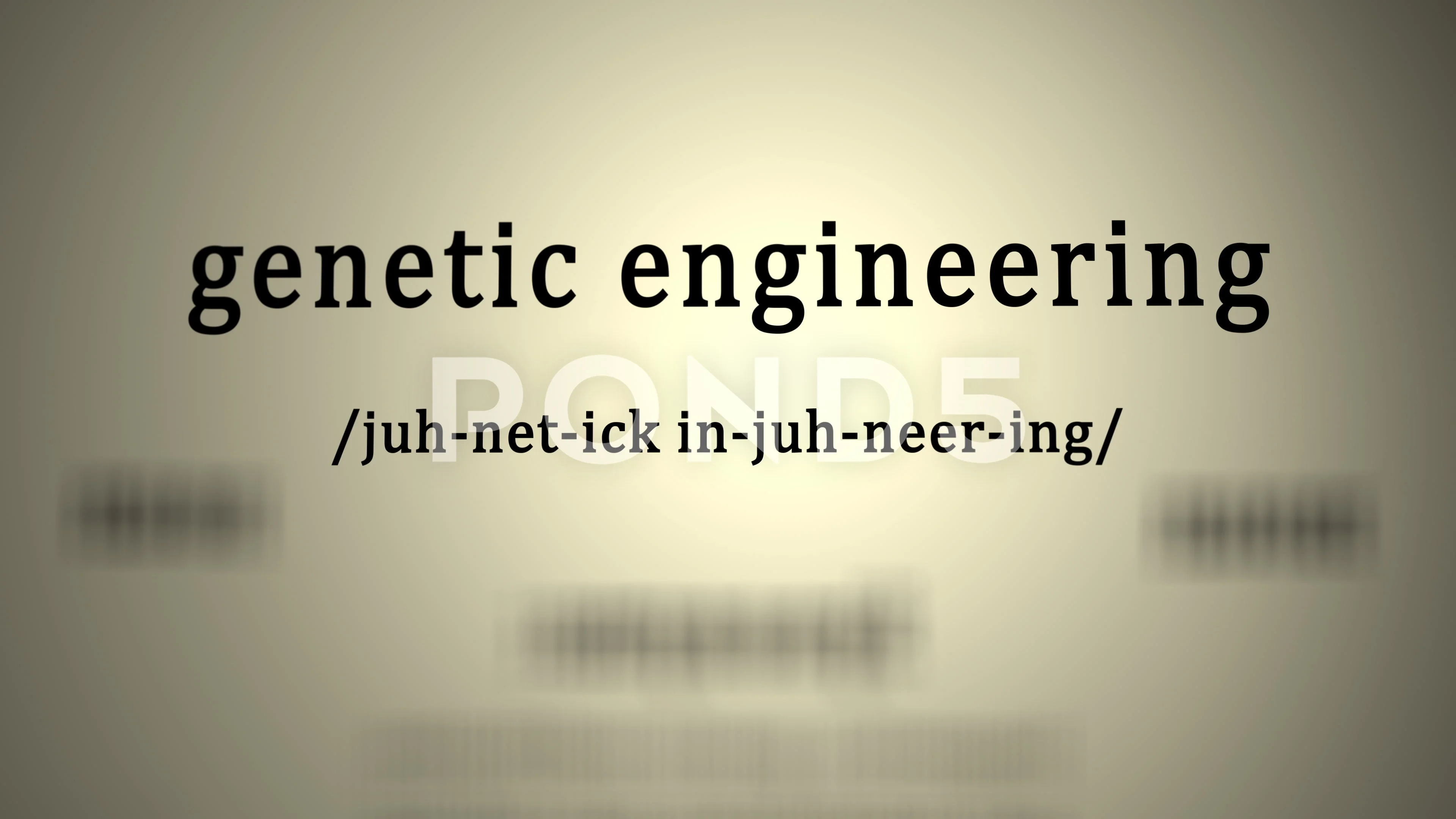 Genetic Engineering Definition