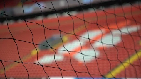 Defocus shot on stadium seating - Anfiel... | Stock Video | Pond5