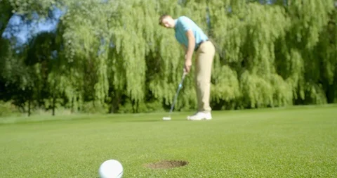 Golf Putt Miss Stock Video Footage | Royalty Free Golf Putt Miss Videos ...