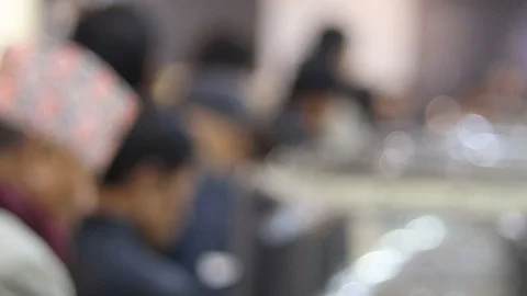 People Standing In Queue Stock Footage ~ Royalty Free Stock Videos | Pond5