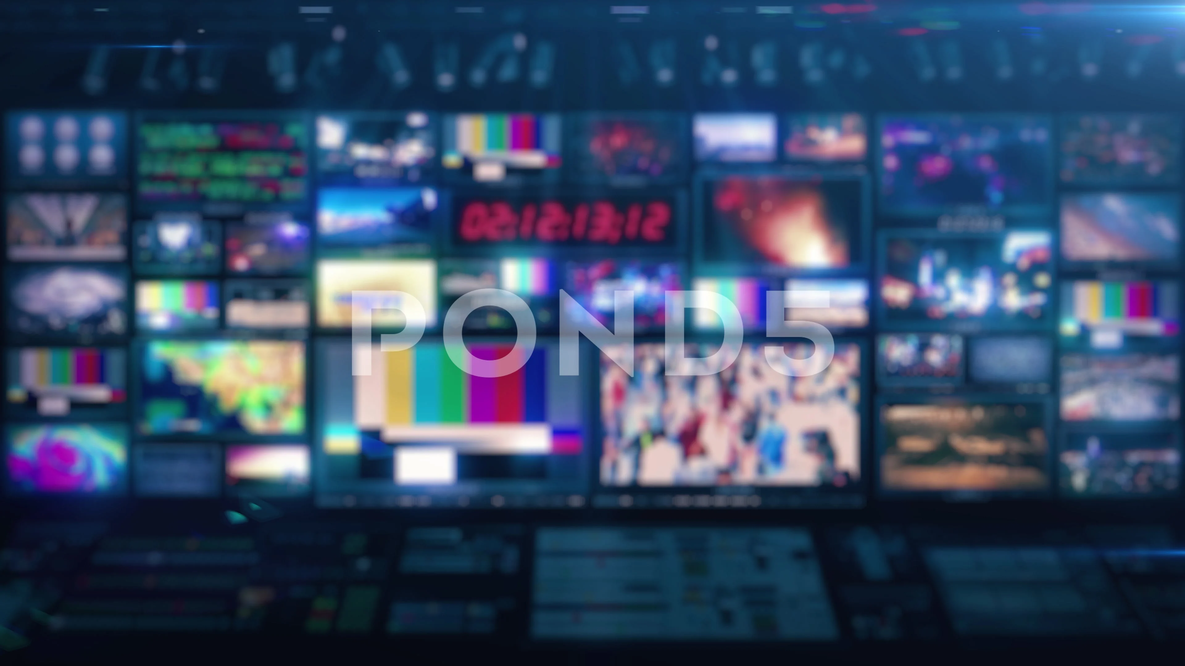 Broadcast News Studio