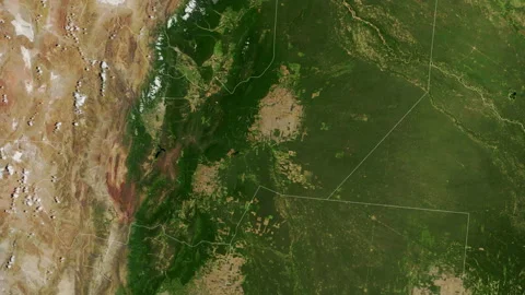 Deforestation Time Lapse from sky | Stock Video | Pond5