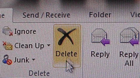 Delete Email Stock Videos – Royalty-Free HD & 4K Videos | Pond5